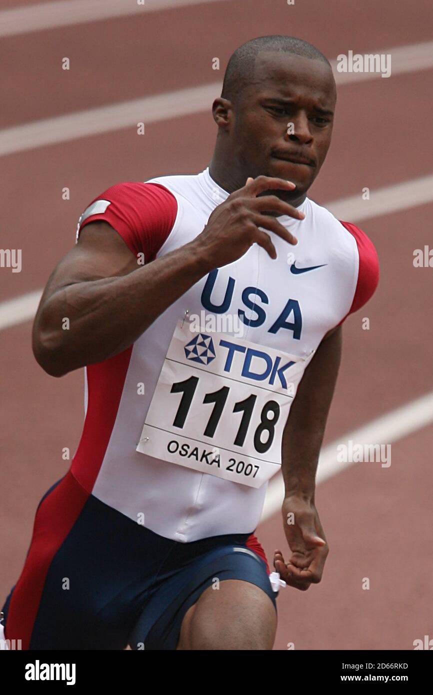 USA's Rodney Martin in action in the 200 Metres Stock Photo - Alamy