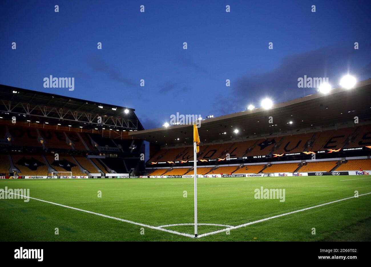 Soccer pitch corner stands hi-res stock photography and images - Alamy