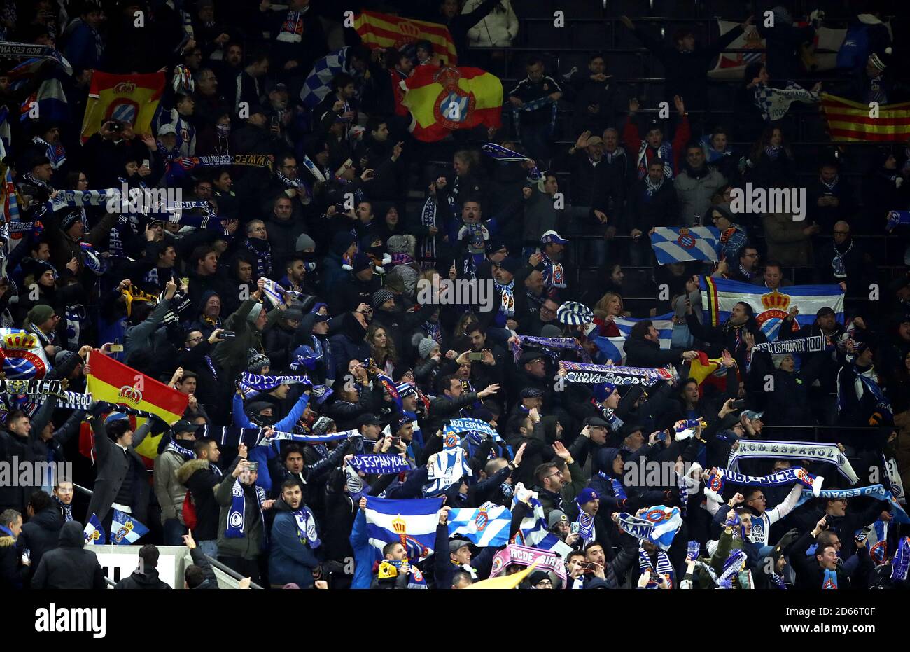 Espanyol fans hi-res stock photography and images - Alamy