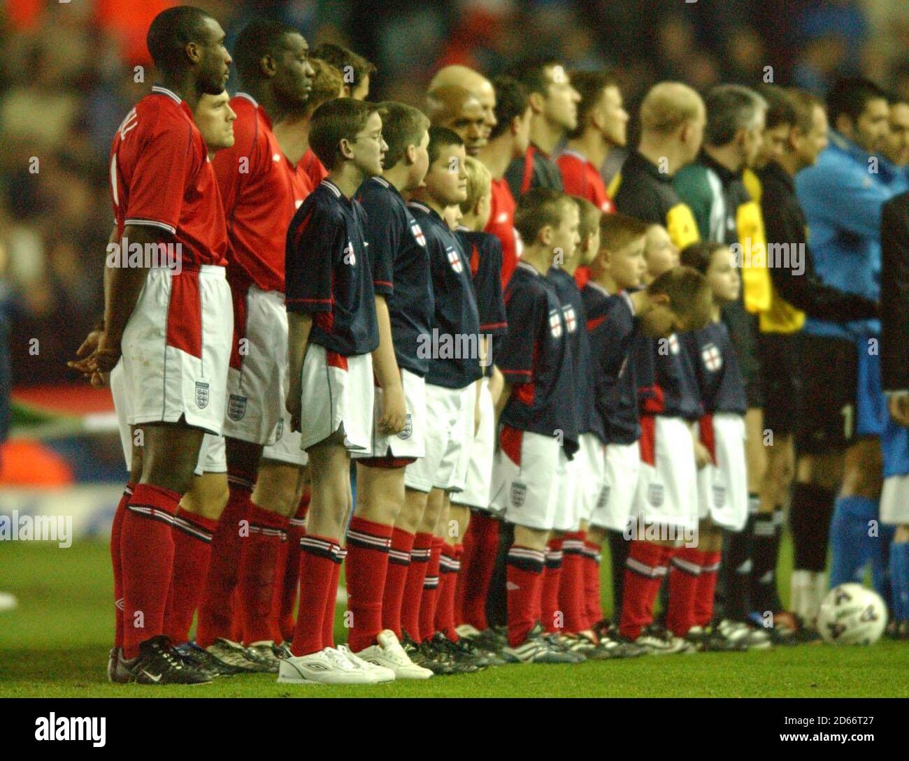 England team line up before the game against Italy Stock Photo - Alamy