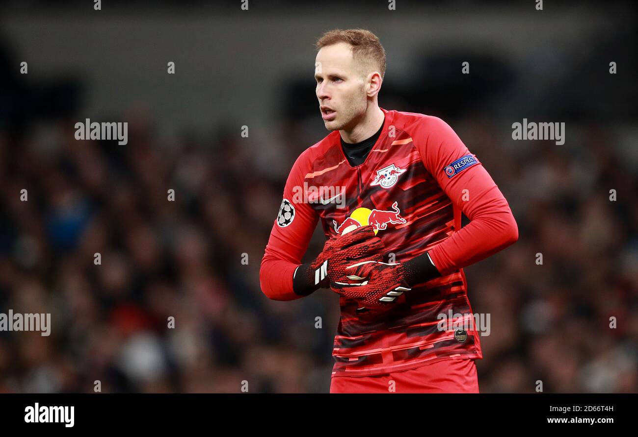 RB Leipzig goalkeeper Peter Gulacsi Stock Photo - Alamy