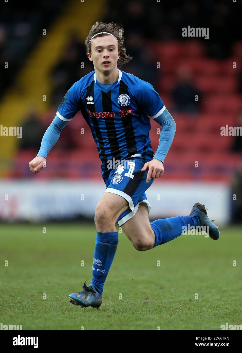 Rochdale's Luke Matheson Stock Photo - Alamy
