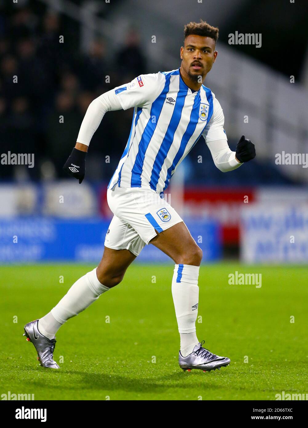 Huddersfield Town's Elias Kachunga Stock Photo - Alamy