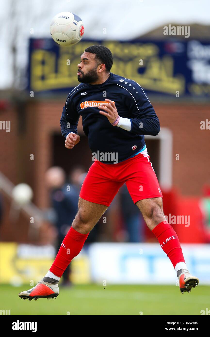 Kidderminster Harriers' Alex Penny during the National League North ...