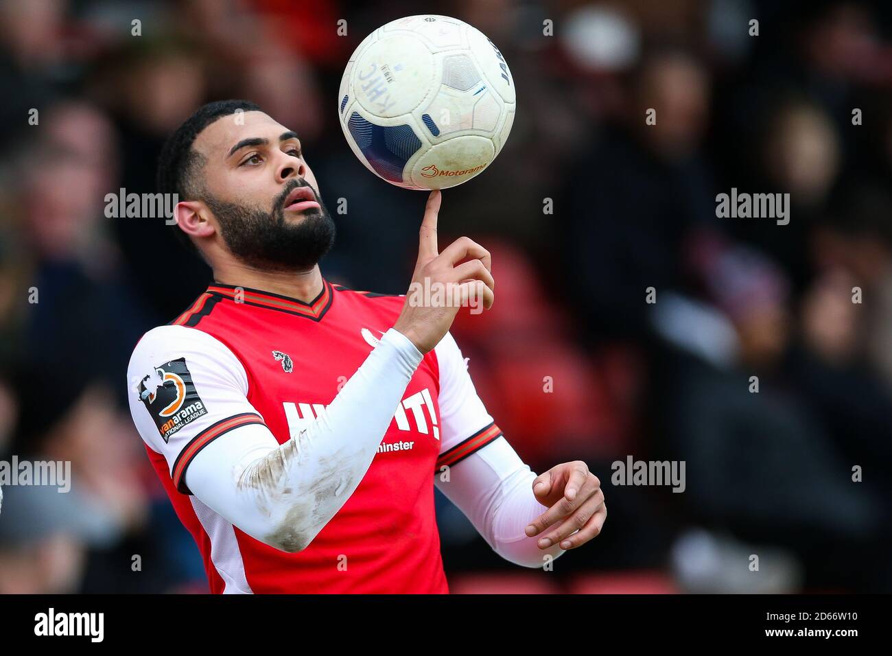 Kidderminster Harriers' Alex Penny during the National League North ...