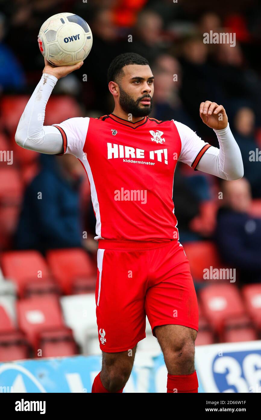 Kidderminster Harriers' Alex Penny during the National League North ...