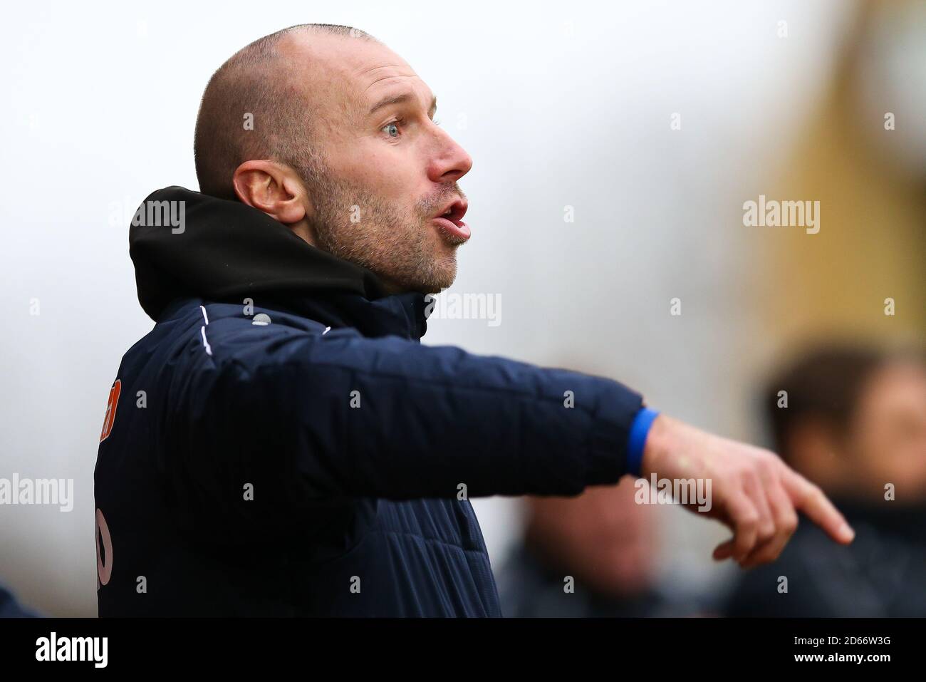 Kidderminster Harriers manager Russ Penn during the National League ...