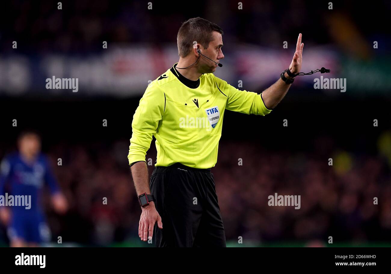 Referee Clement Turpin Stock Photo - Alamy
