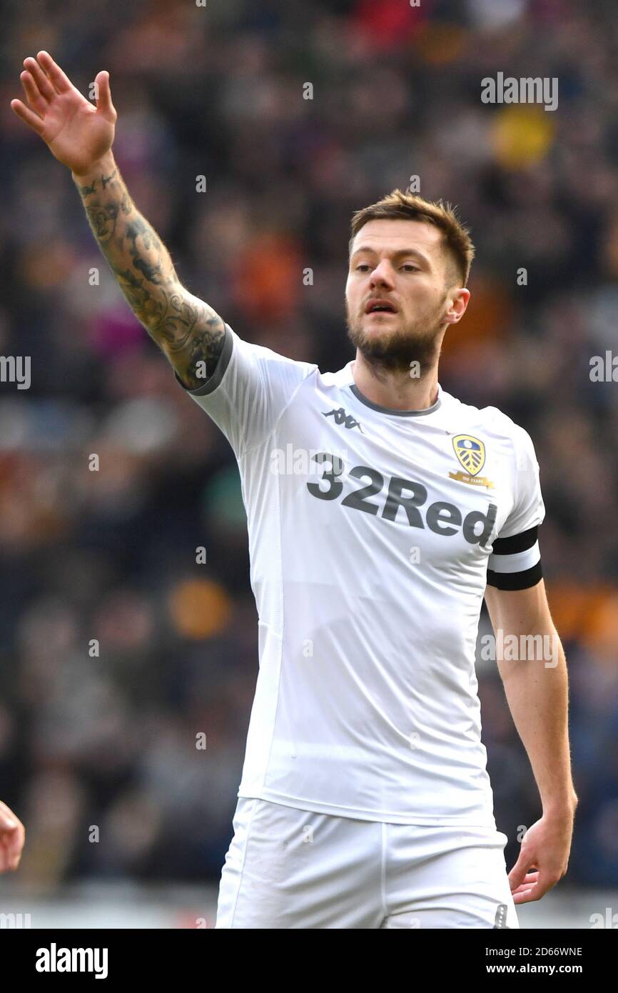 Leeds United's Liam Cooper Stock Photo - Alamy
