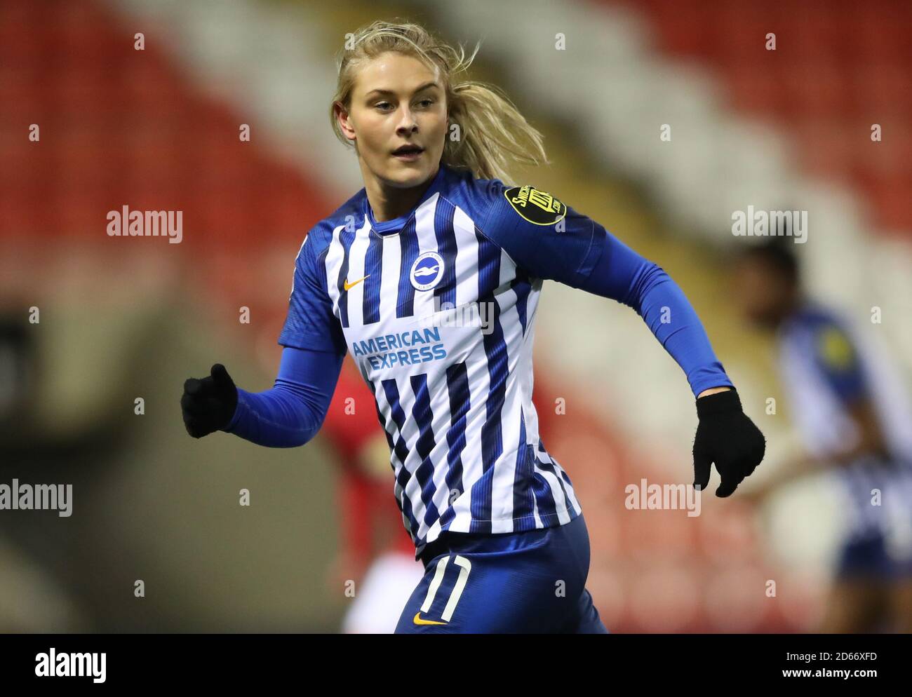 Brighton and Hove Albion's Amanda Nilden Stock Photo - Alamy