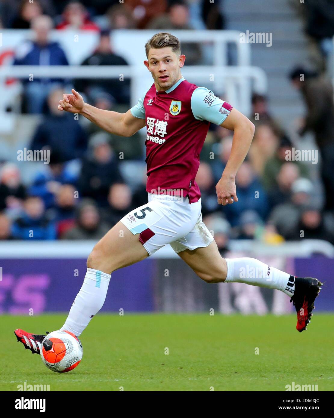 Burnley's James Tarkowski in action Stock Photo - Alamy