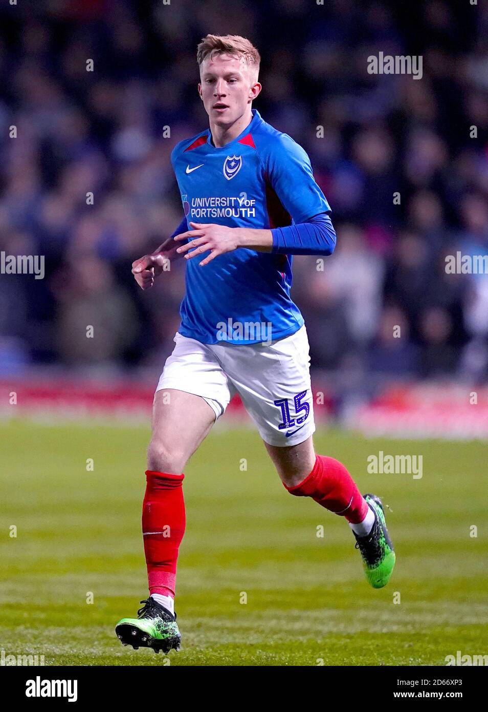 Portsmouth's Ross McCrorie Stock Photo - Alamy
