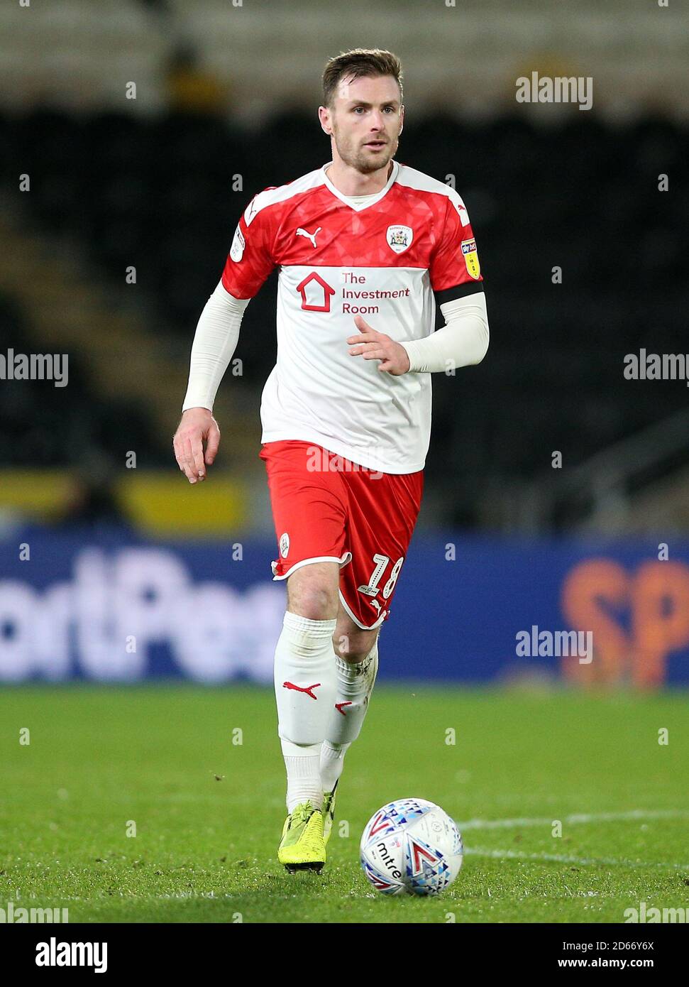 Barnsley's Michael Sollbauer Stock Photo - Alamy