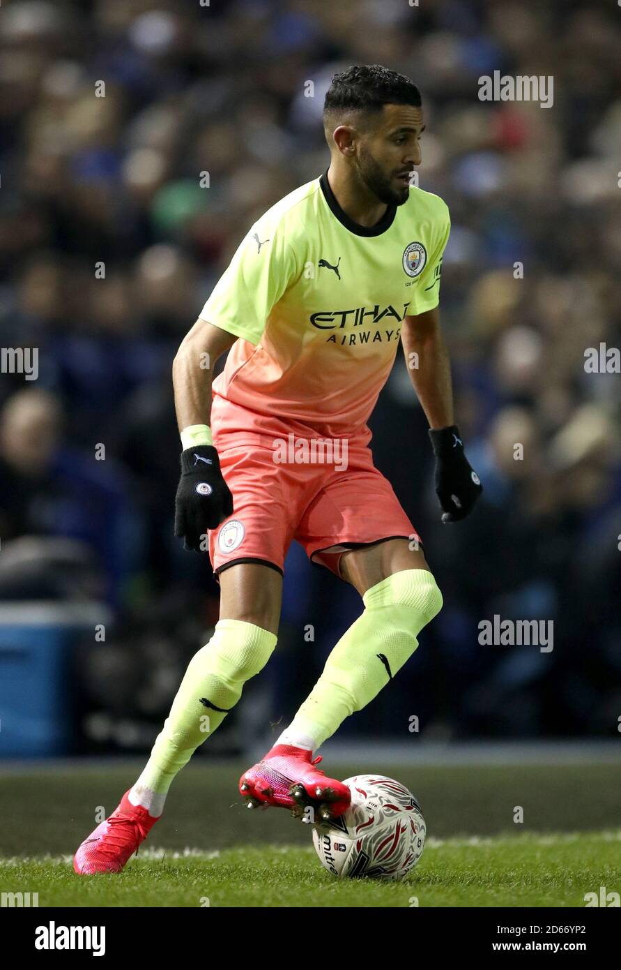 Manchester City's Riyad Mahrez Stock Photo - Alamy