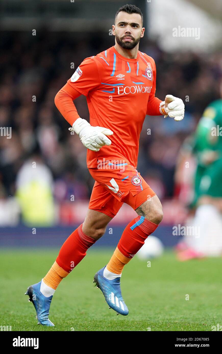 Brentford goalkeeper David Raya Martin Stock Photo - Alamy