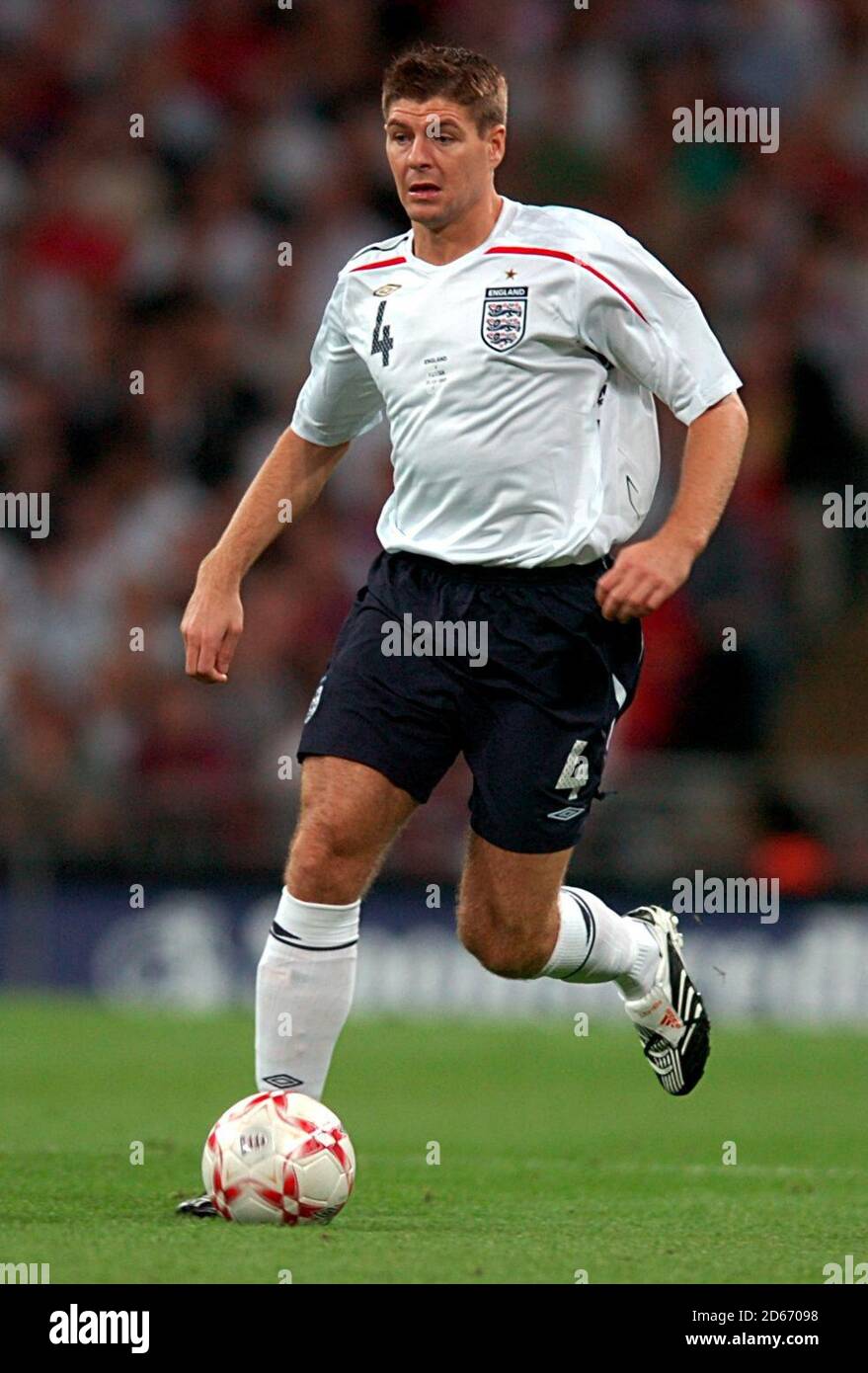 Steven Gerrard, England Stock Photo - Alamy