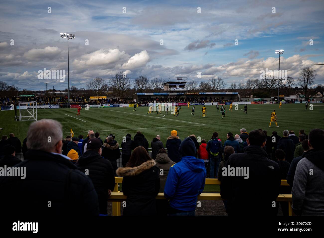 Soccer football gv soccer sutton hi-res stock photography and images ...