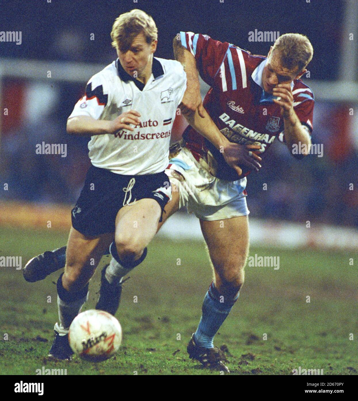 Derby county west ham hi-res stock photography and images - Alamy