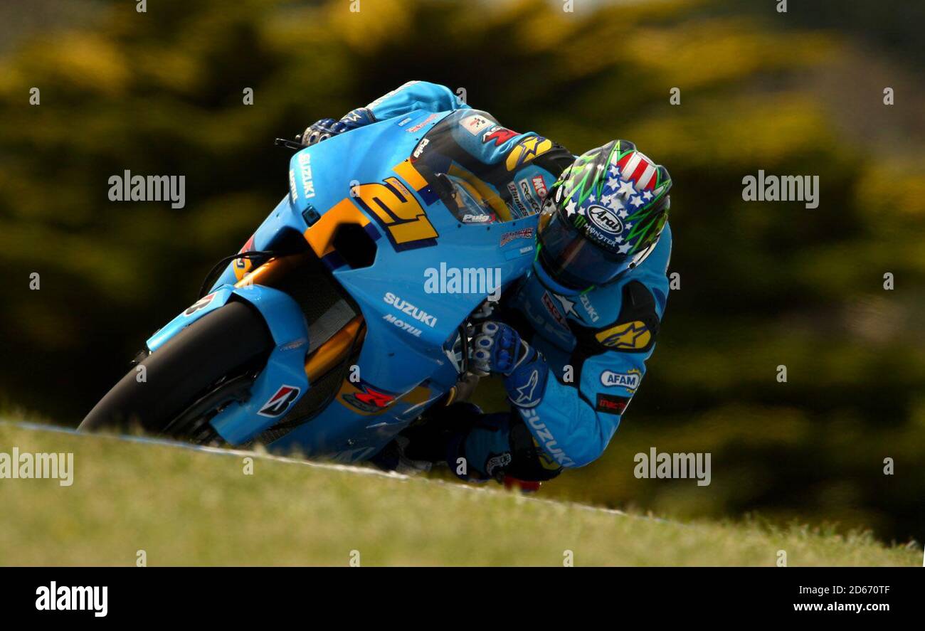Rizla Suzuki's John Hopkins (USA Stock Photo - Alamy