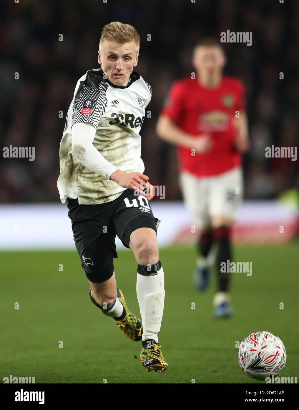 Derby County's Louie Sibley Stock Photo - Alamy