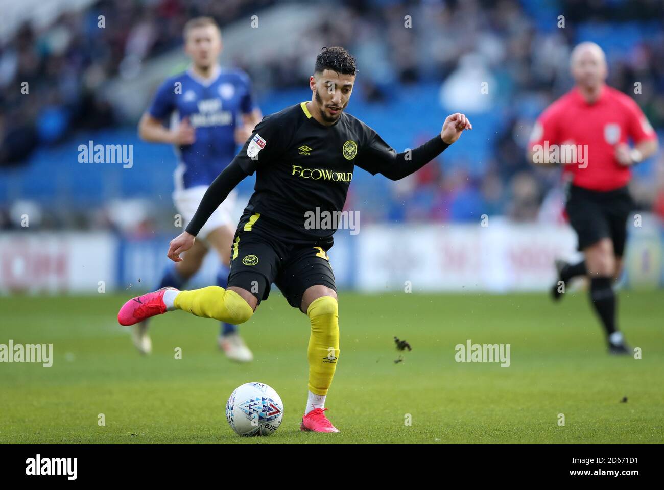 Brentford's Said Benrahma Stock Photo - Alamy
