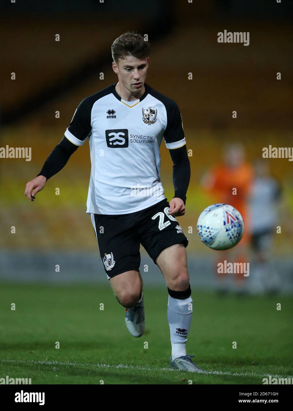 Port Vale's Scott Burgess Stock Photo - Alamy