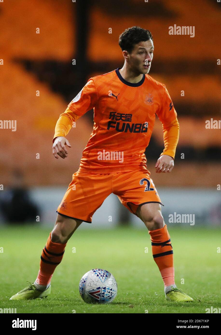 Newcastle United's Jamie Sterry Stock Photo - Alamy