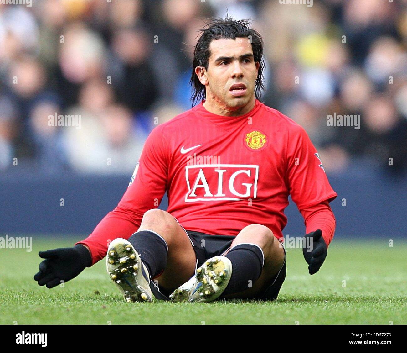 Carlos tevez manchester united football hi-res stock photography and ...