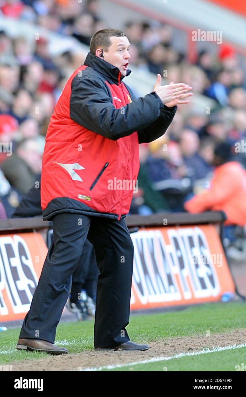 Watford manager adrian boothroyd hi-res stock photography and images ...