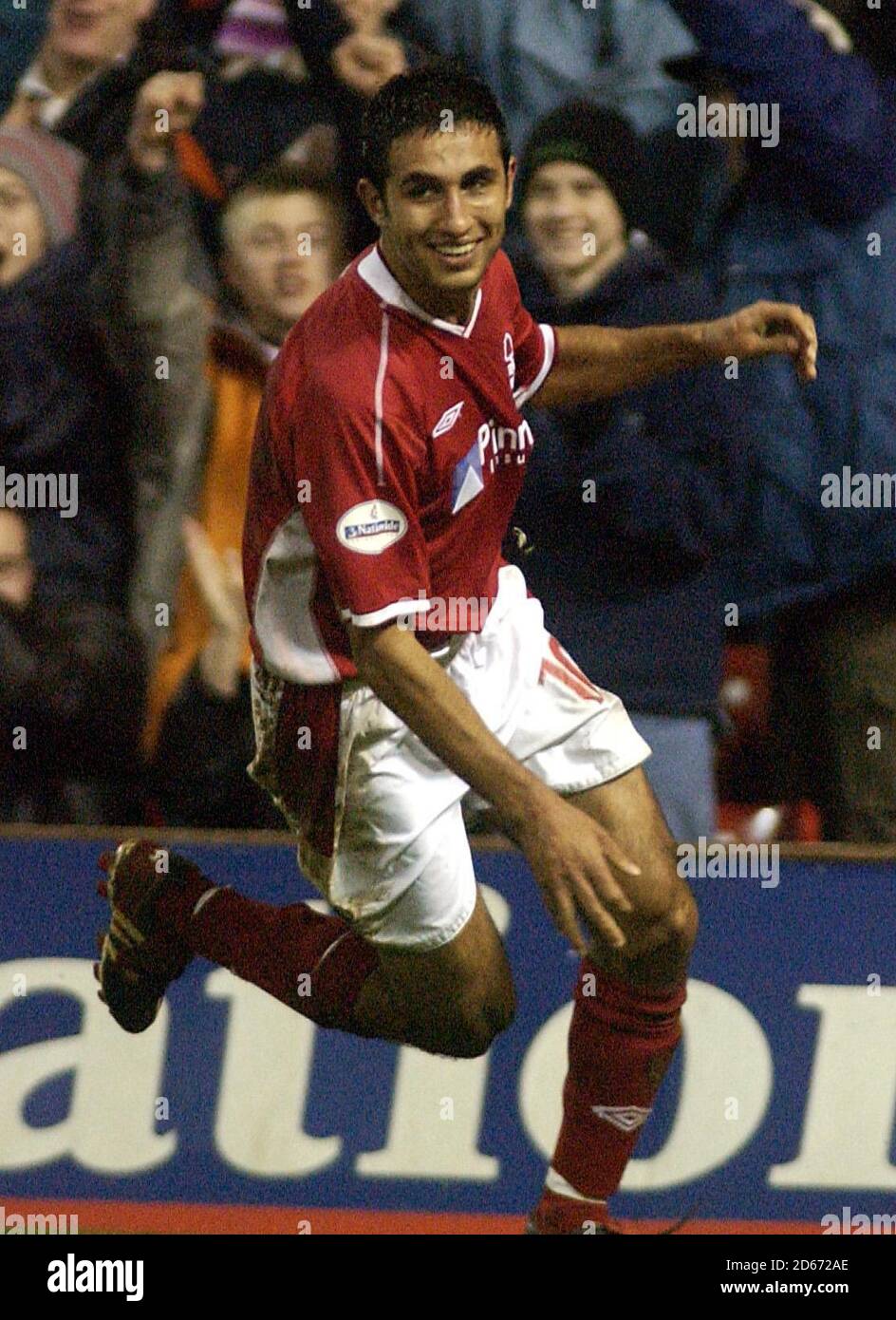 Nottingham Forest's Jack Lester celebrates scoring his sides third goal ...