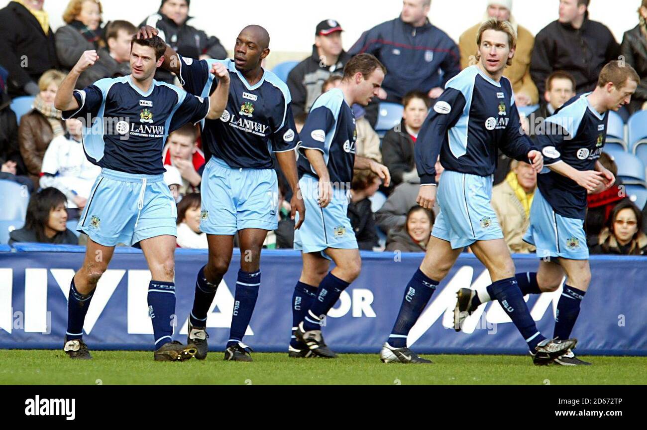 Burnley's Alan Moore celebrates after scoring the opening goal against ...