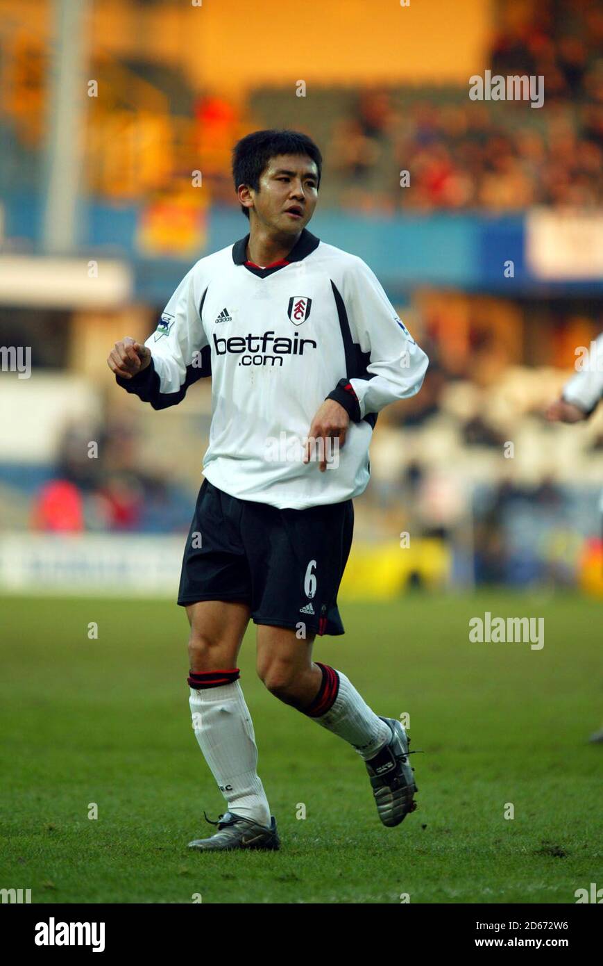 Fulham's Junichi Inamoto Stock Photo - Alamy