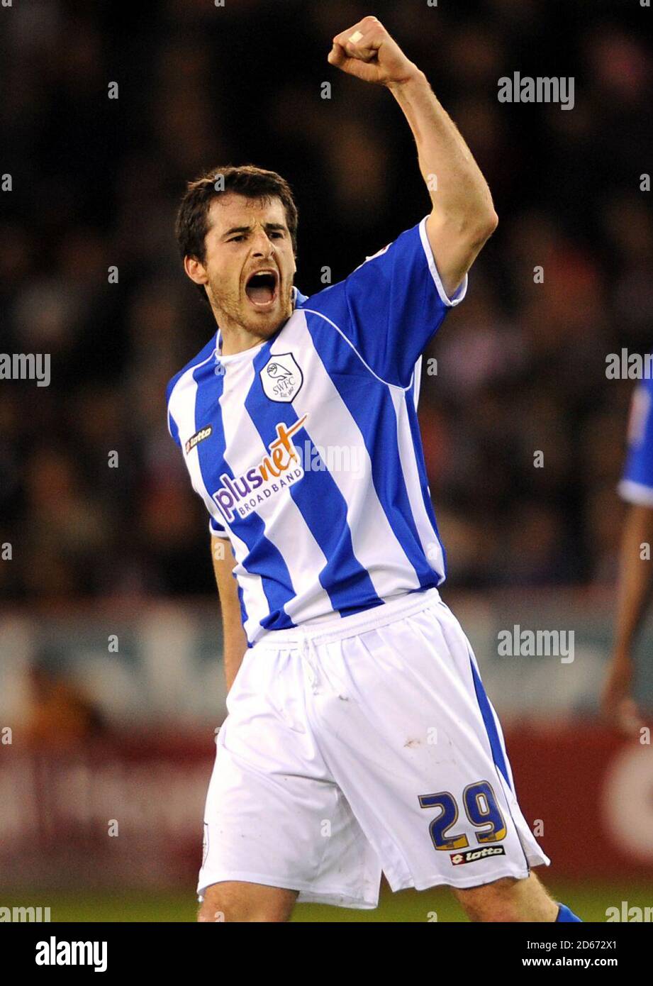 Sheffield Wednesday's Adam Bolder celebrates his goal Stock Photo - Alamy
