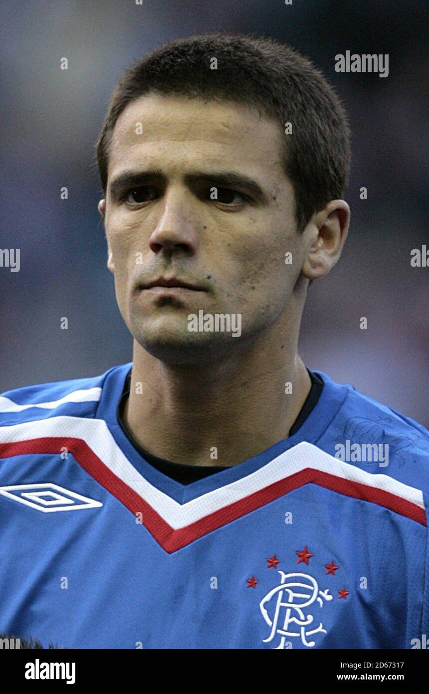 Nacho Novo, Rangers Stock Photo - Alamy