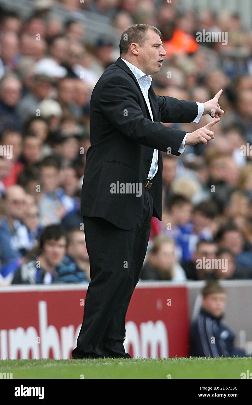 Paul Jewell, Derby County's manager Stock Photo - Alamy