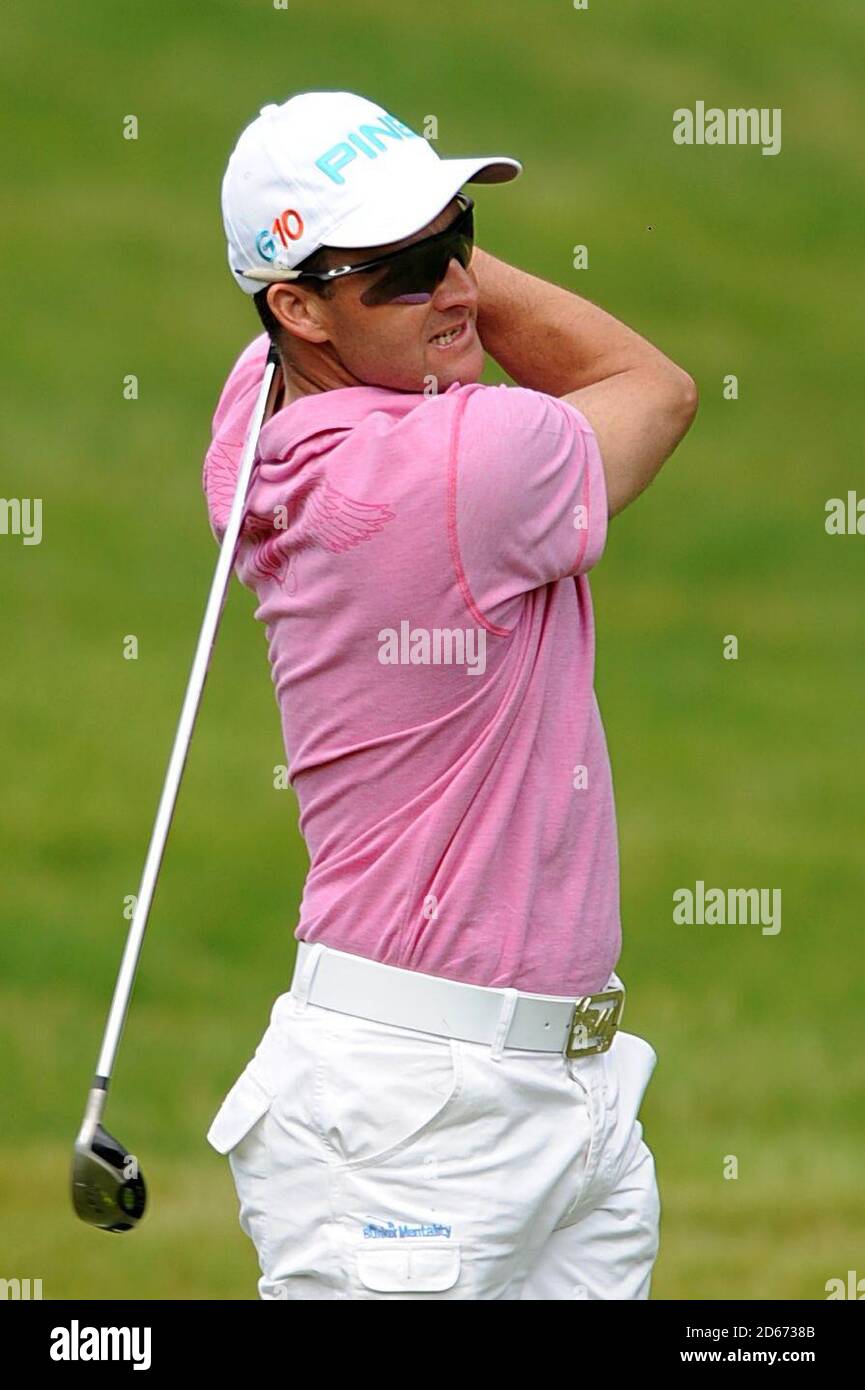 Paul Streeter in action at the BMW PGA Championship Stock Photo - Alamy