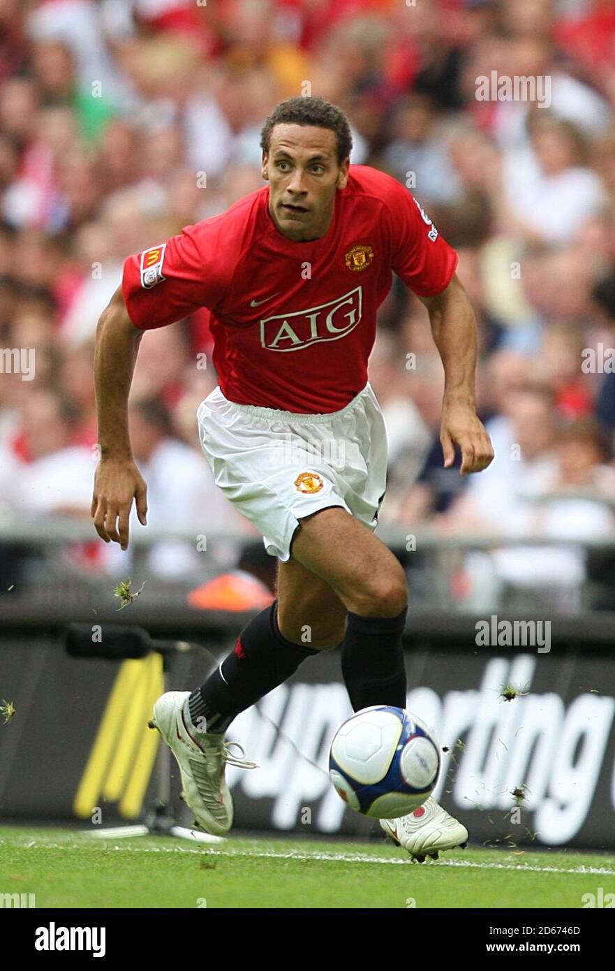 Rio Ferdinand, Manchester United Stock Photo - Alamy