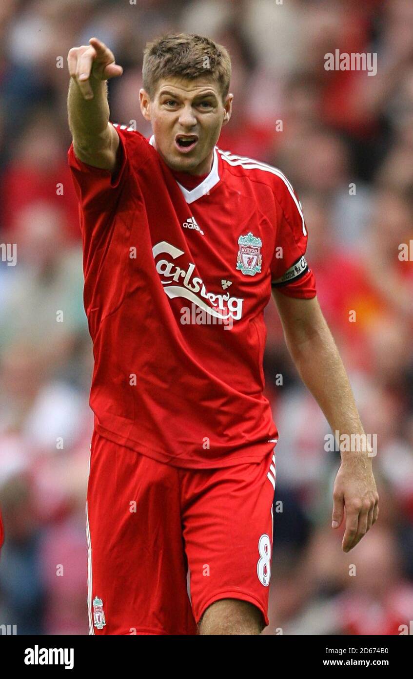 Steven Gerrard, Liverpool Stock Photo - Alamy