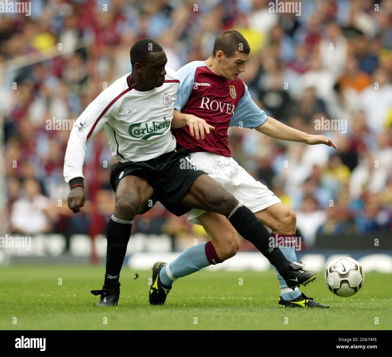 Aston villas emile heskey hi-res stock photography and images - Alamy