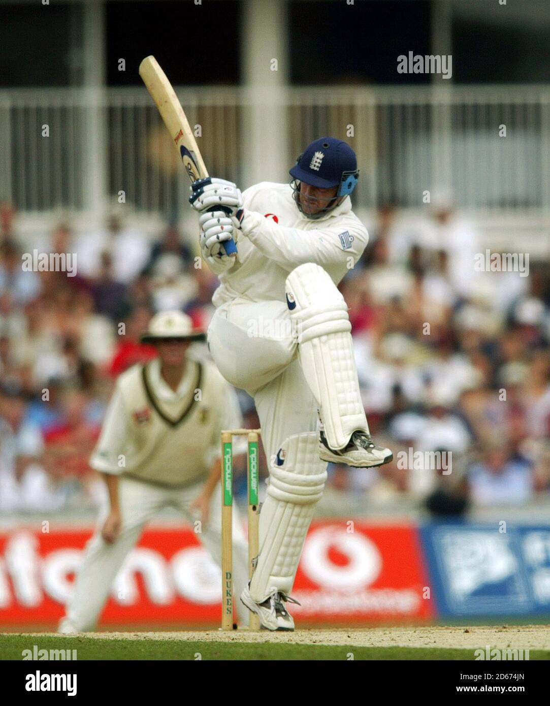 England's Graham Thorpe on his way to half century Stock Photo - Alamy
