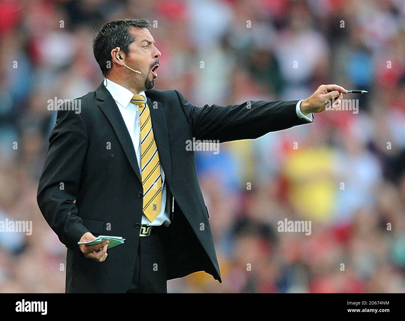 Phil Brown, Hull City manager Stock Photo - Alamy