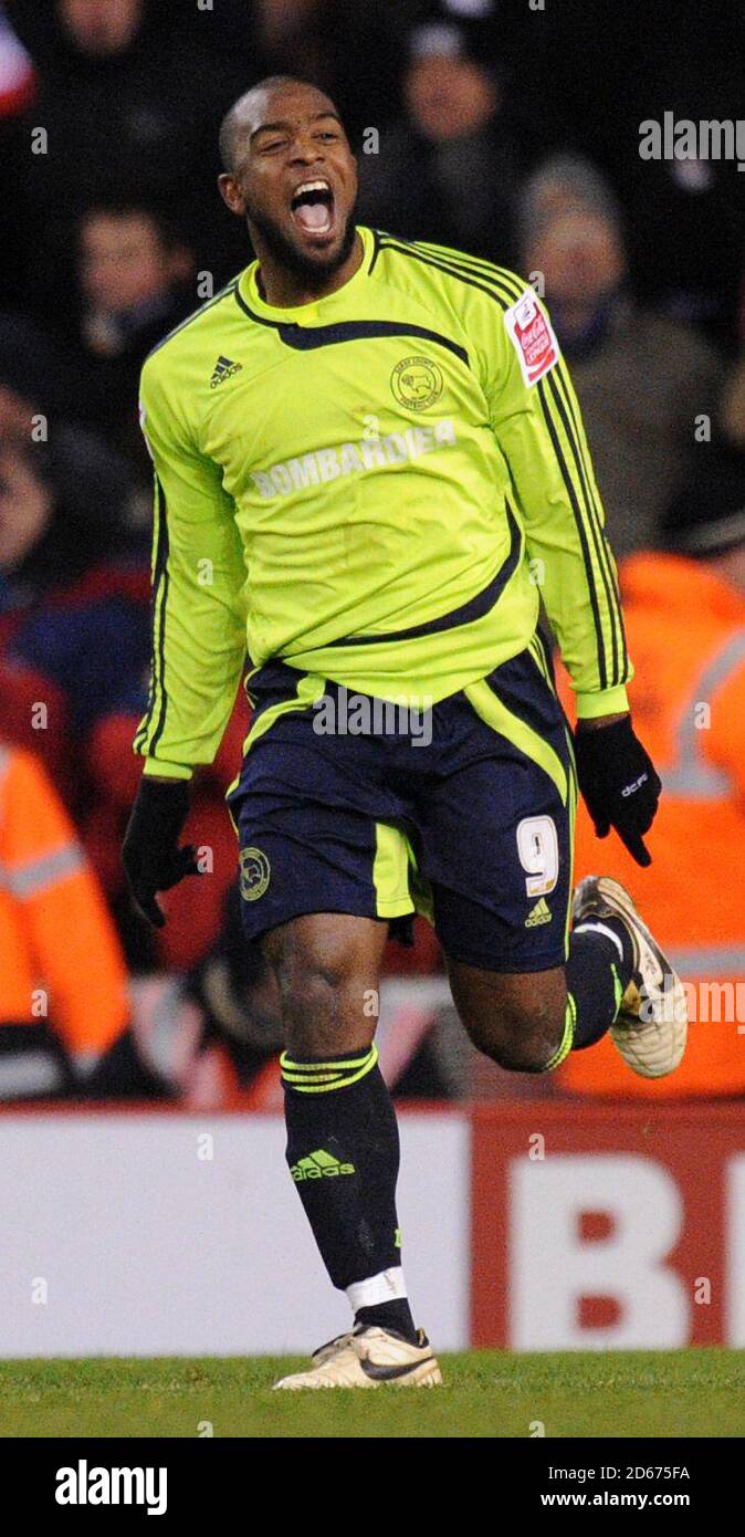 Nathan ellington celebrates hi-res stock photography and images - Alamy