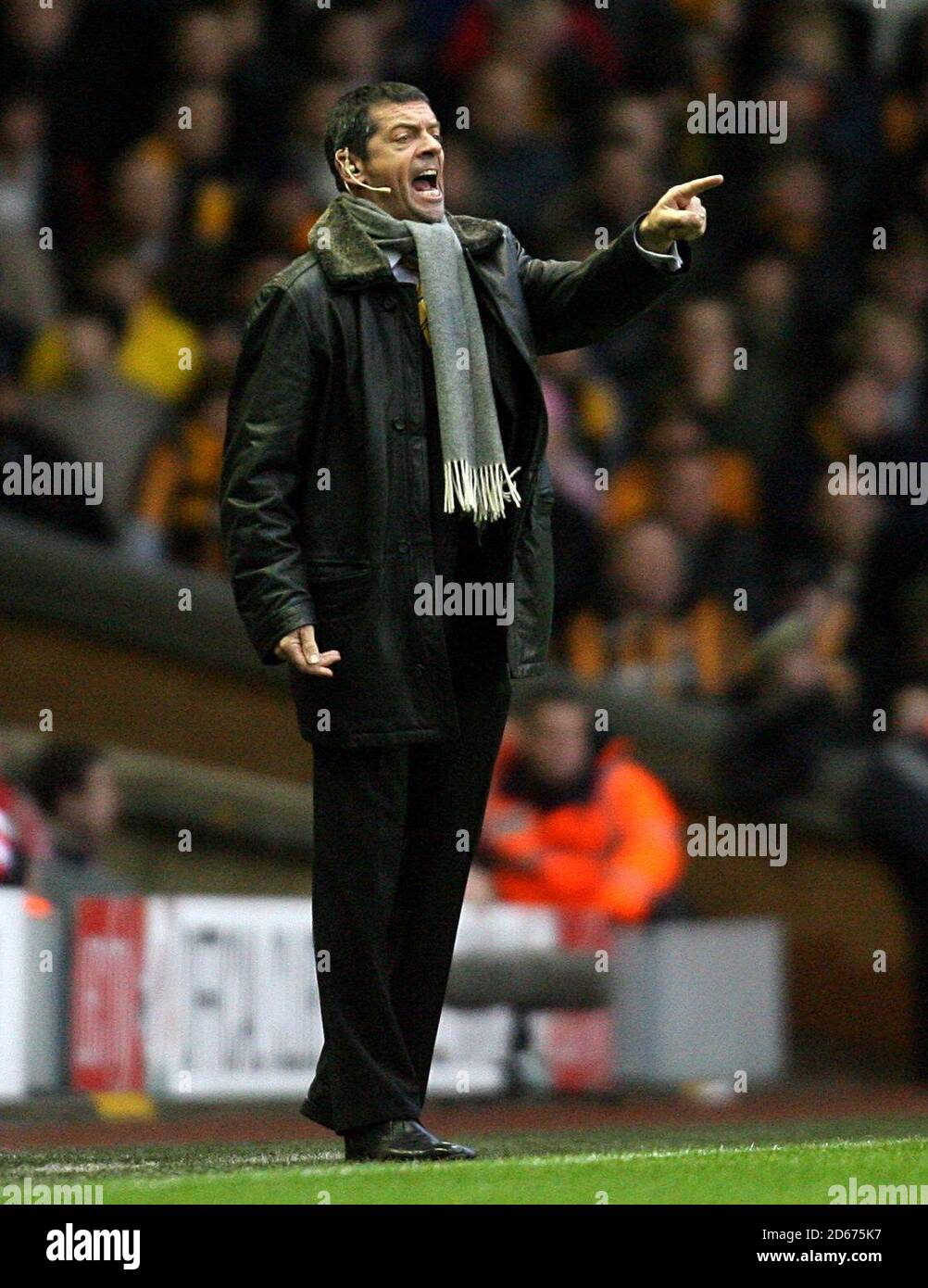 Phil Brown, Hull City manager Stock Photo - Alamy