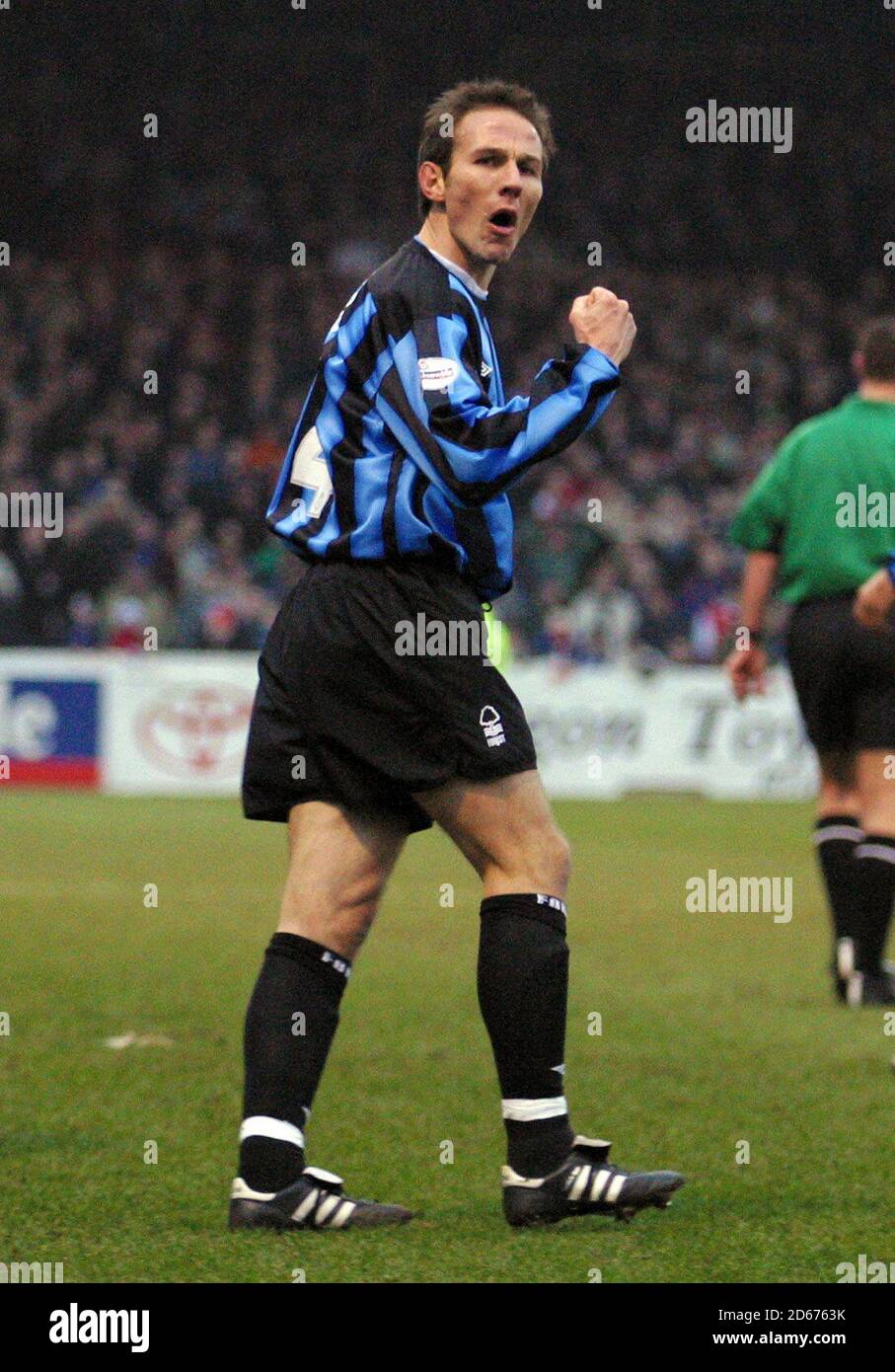 Nottingham Forest's Eoin Jess celebrates after scoring an injury time ...