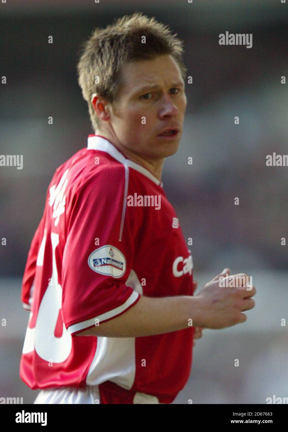 Nottingham Forest's new signing Nick Barmby Stock Photo - Alamy