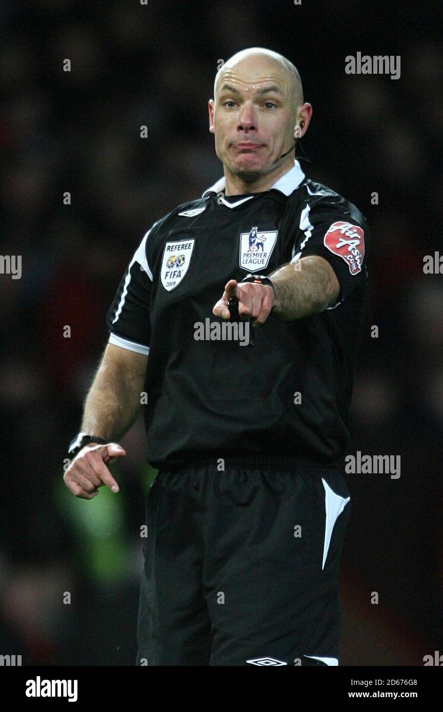 Howard Webb, Referee Stock Photo - Alamy