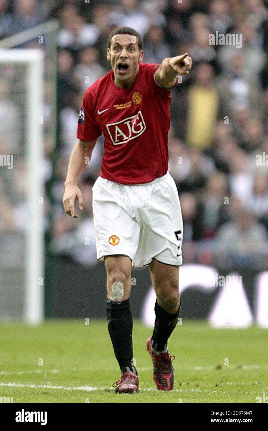 Rio Ferdinand, Manchester United Stock Photo - Alamy