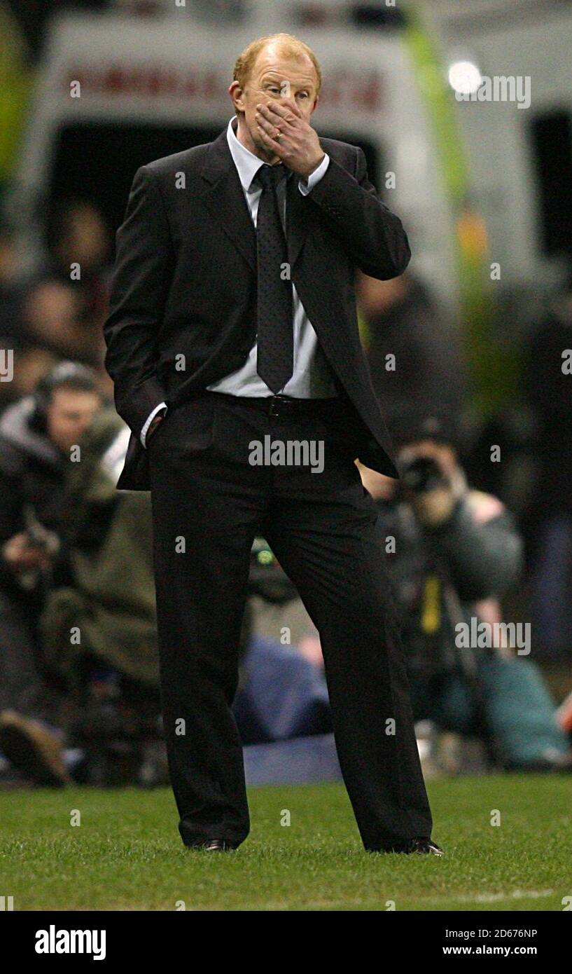 Bolton Wanderers manager Gary Megson Stock Photo - Alamy