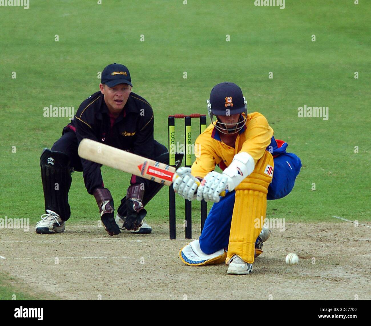 Essex's James Foster Stock Photo - Alamy