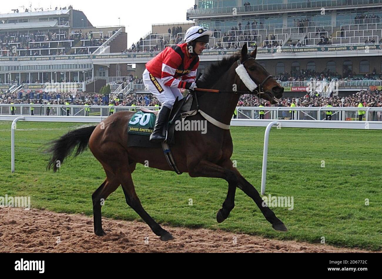 Cossack Dancer ridden by Matthew Batchelor going to post for the John ...